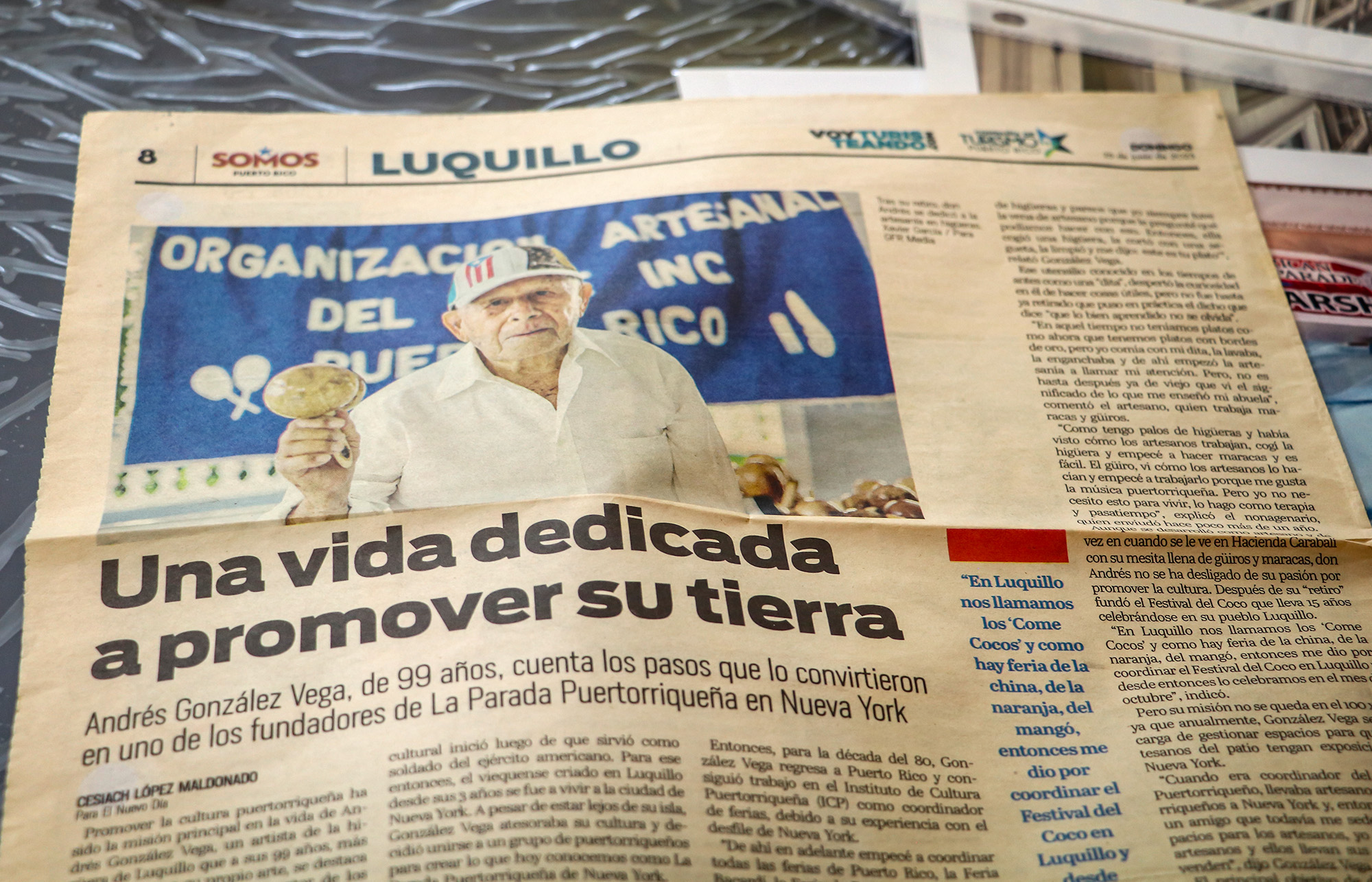 Don Andrés: The Puerto Rican centenarian is one of the last World War ...